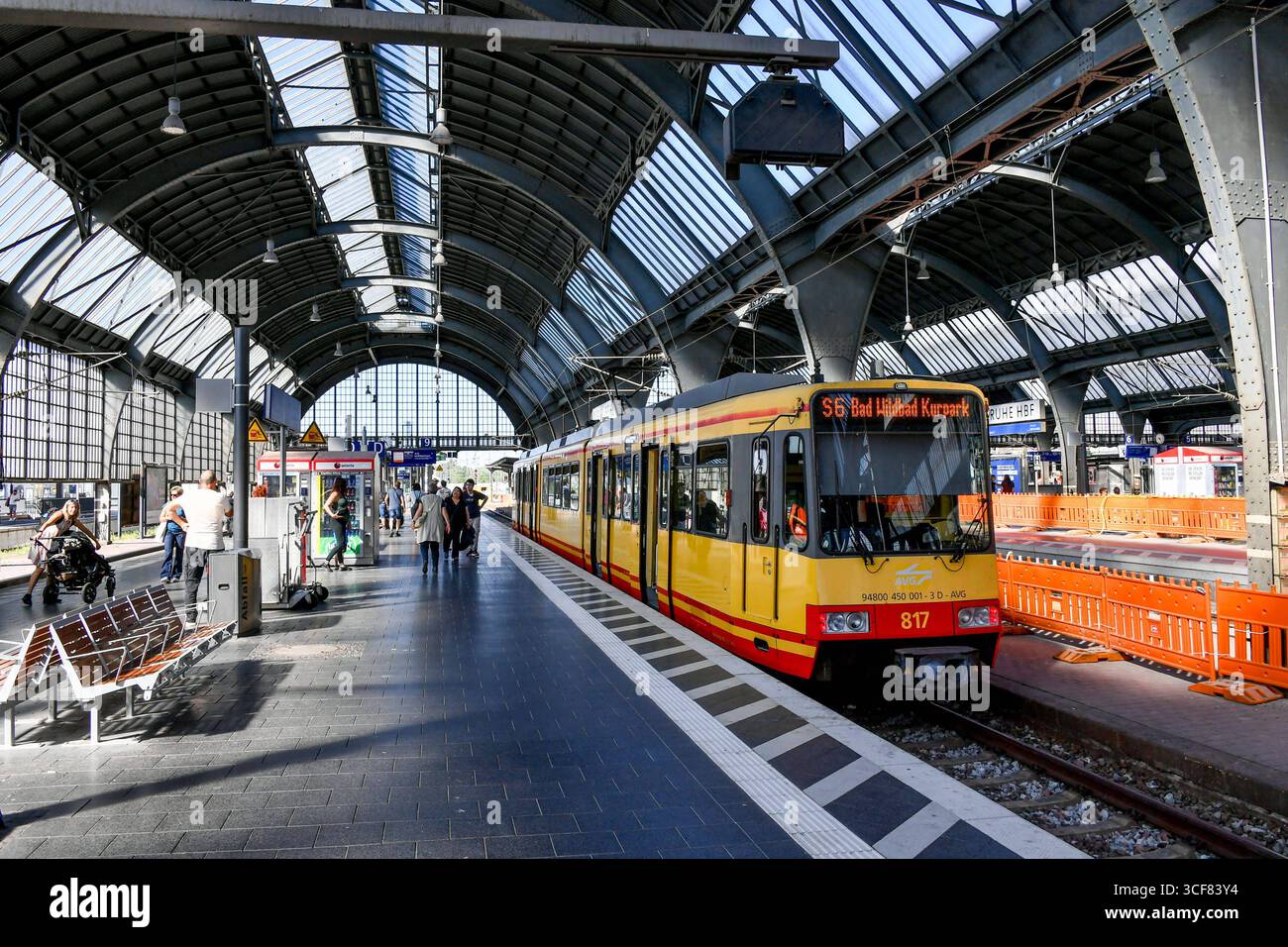 Ankunft Hbf Karlsruhe