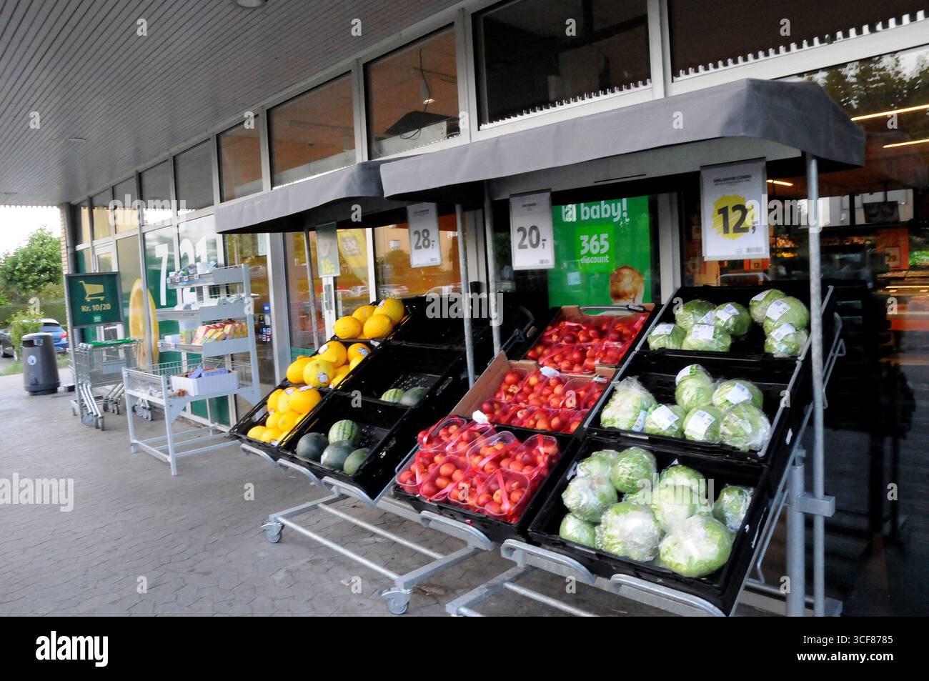Copenhagen, Denmark /21 August 2025(coop 365 dIscount grocery store in ...