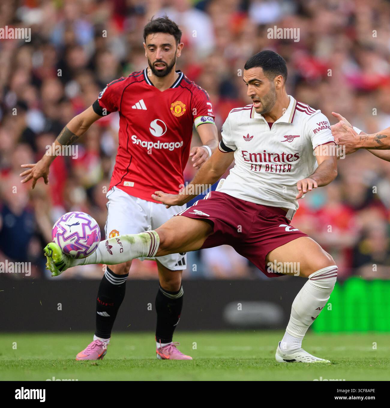Manchester United v Arsenal - Premier League - Old Trafford. Mikel ...