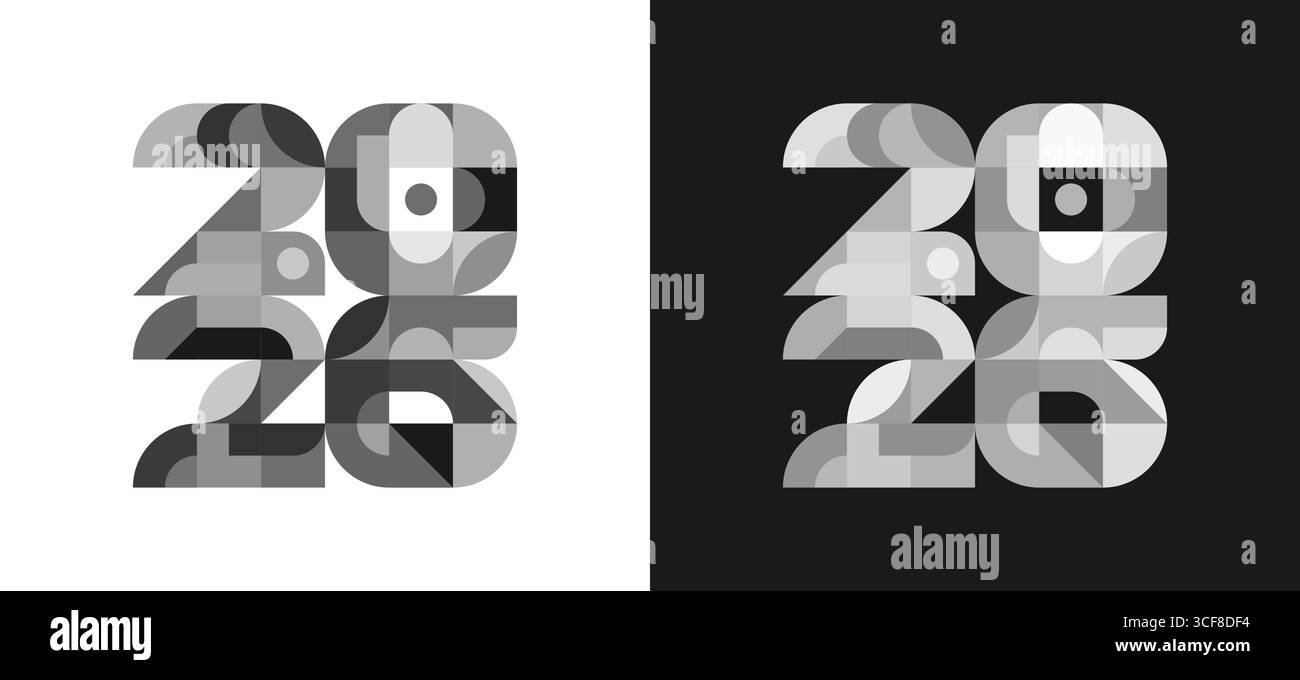 2026 artwork Black and White Stock Photos & Images - Alamy