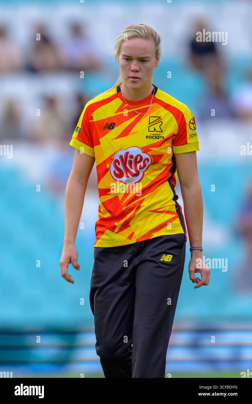 Kia Oval, London August 21 2025 Alexa Stonehouse (22 Trent Rockets ...