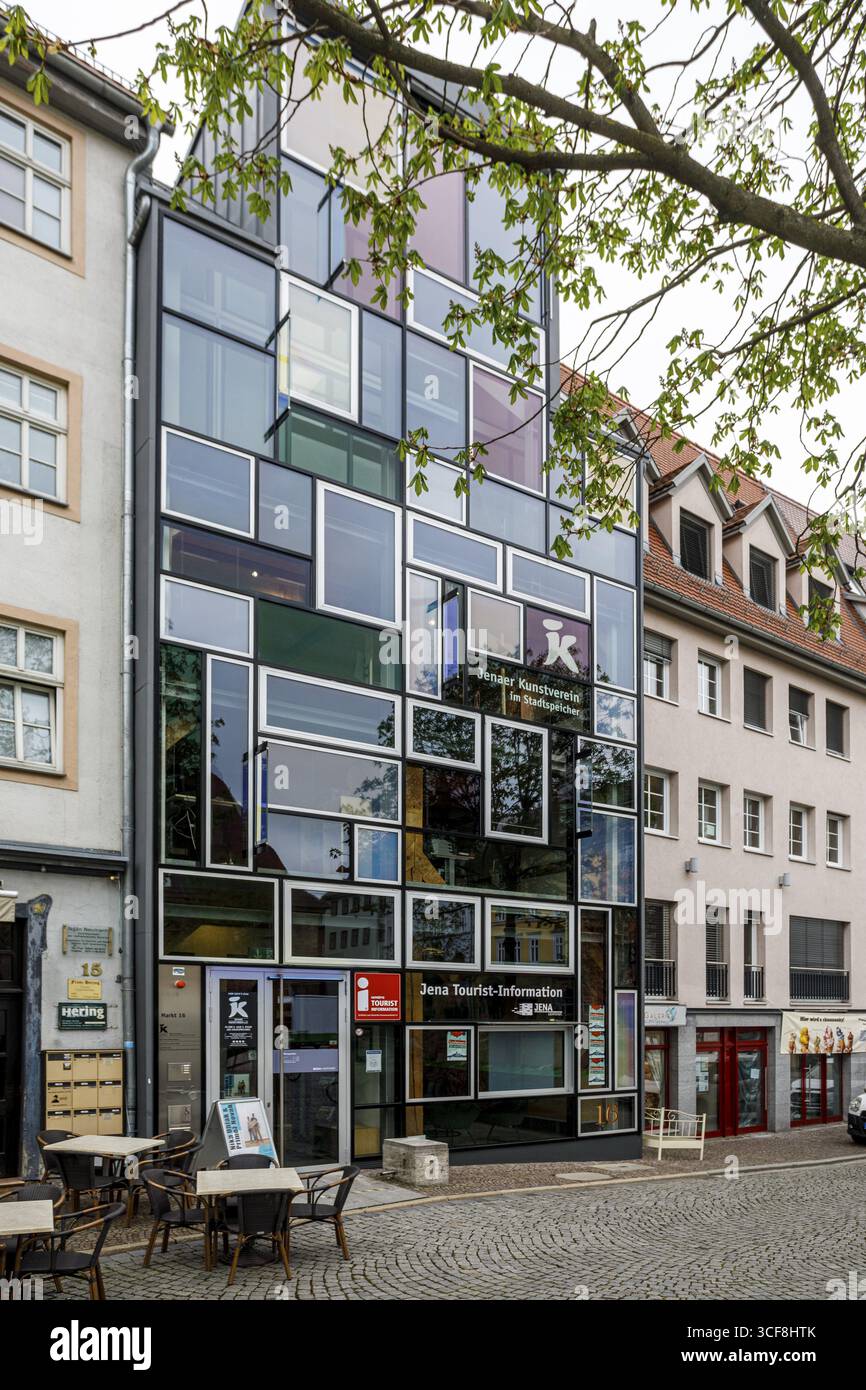 Jena Tourist Information and Jena Art Association in the Stadtspeicher ...