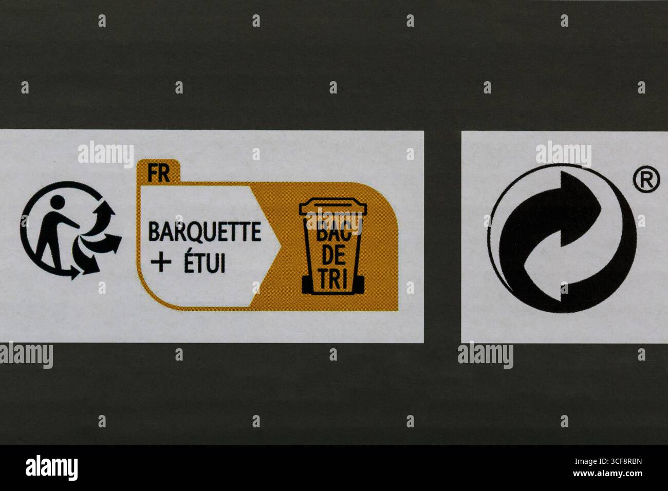 symbols on cardboard packaging - disposal instructions recycling ...