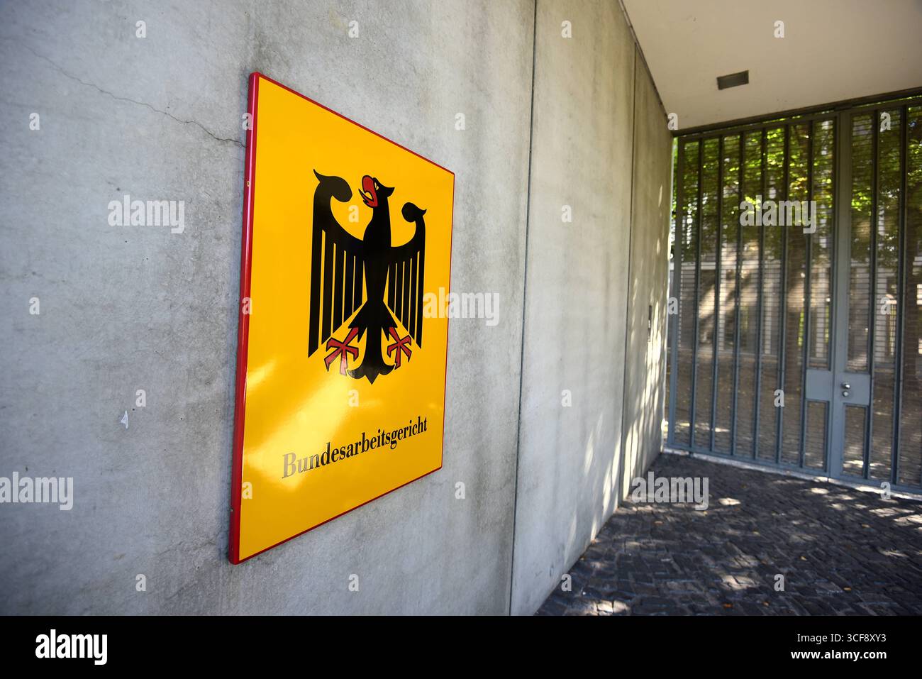 Das Bundesarbeitsgericht in Erfurt. Bundesarbeitsgericht *** The ...