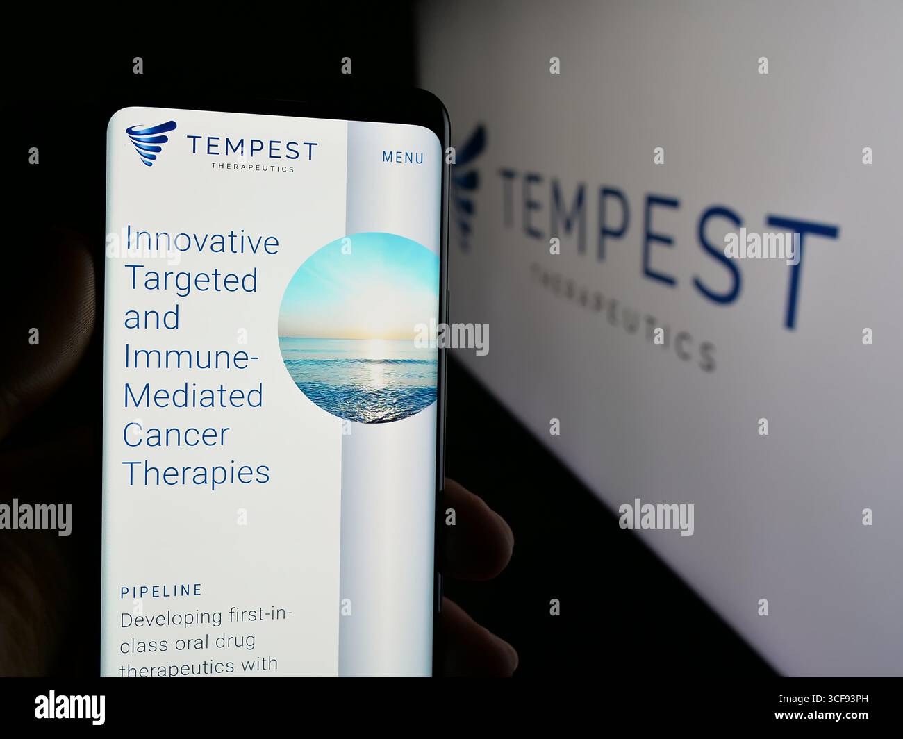 Tempest therapeutics logo hi-res stock photography and images - Alamy