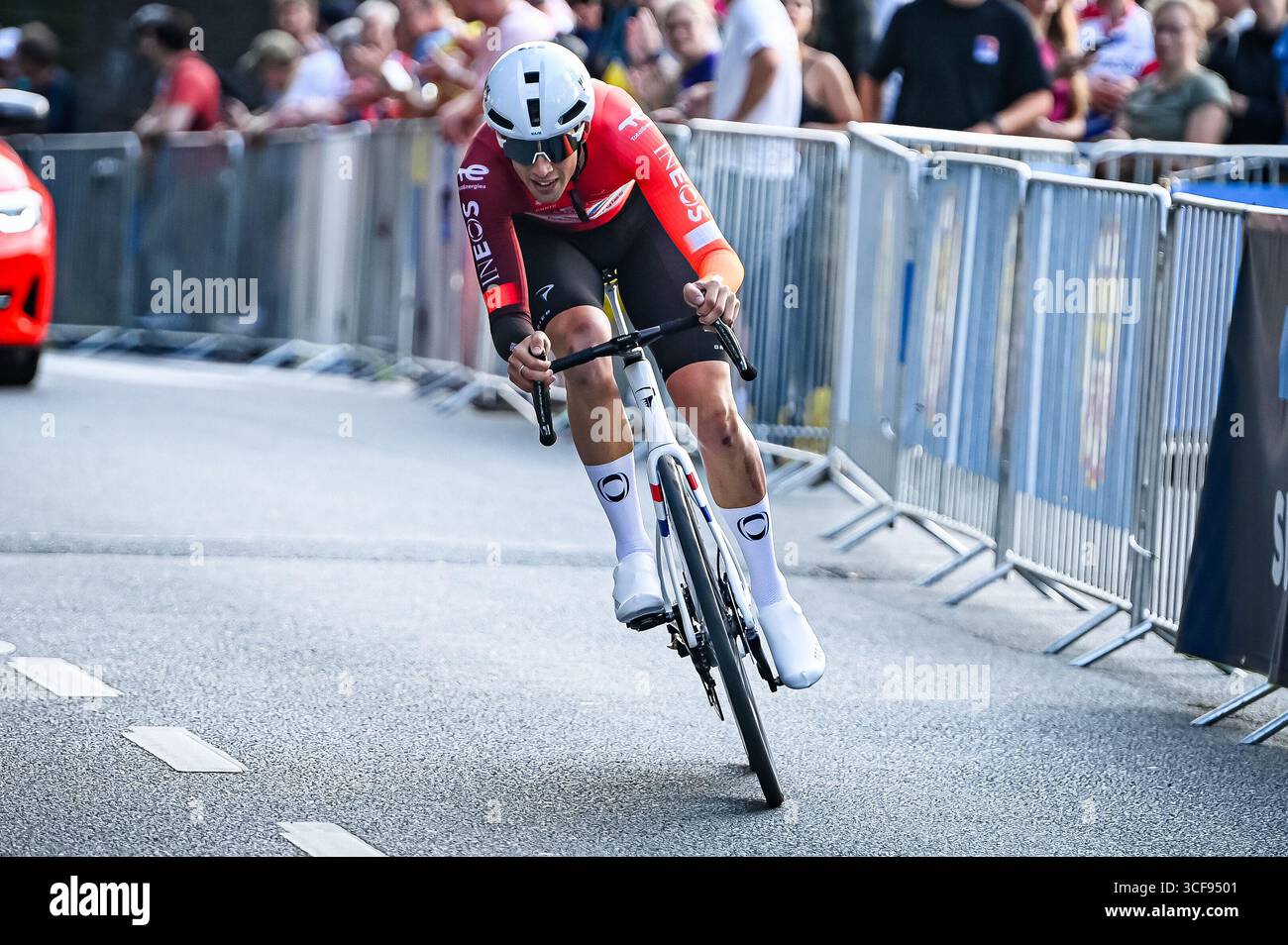 Samuel Watson, INEOS Grenadiers Einzelzeitfahren ITT Prologue über 3, 1 ...