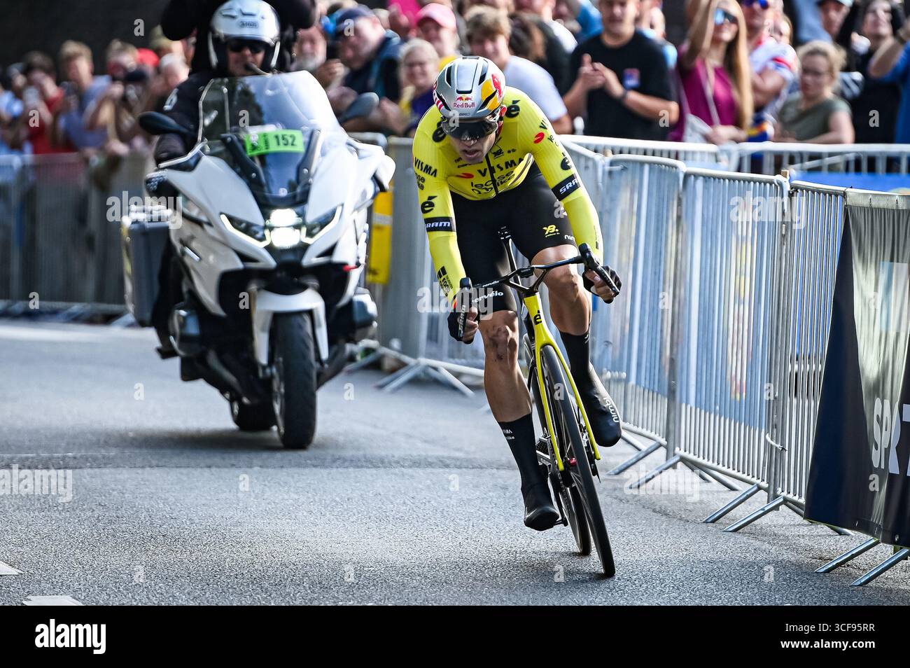 Wout Van Aert, Team Visma | Lease a Bike Einzelzeitfahren ITT Prologue ...