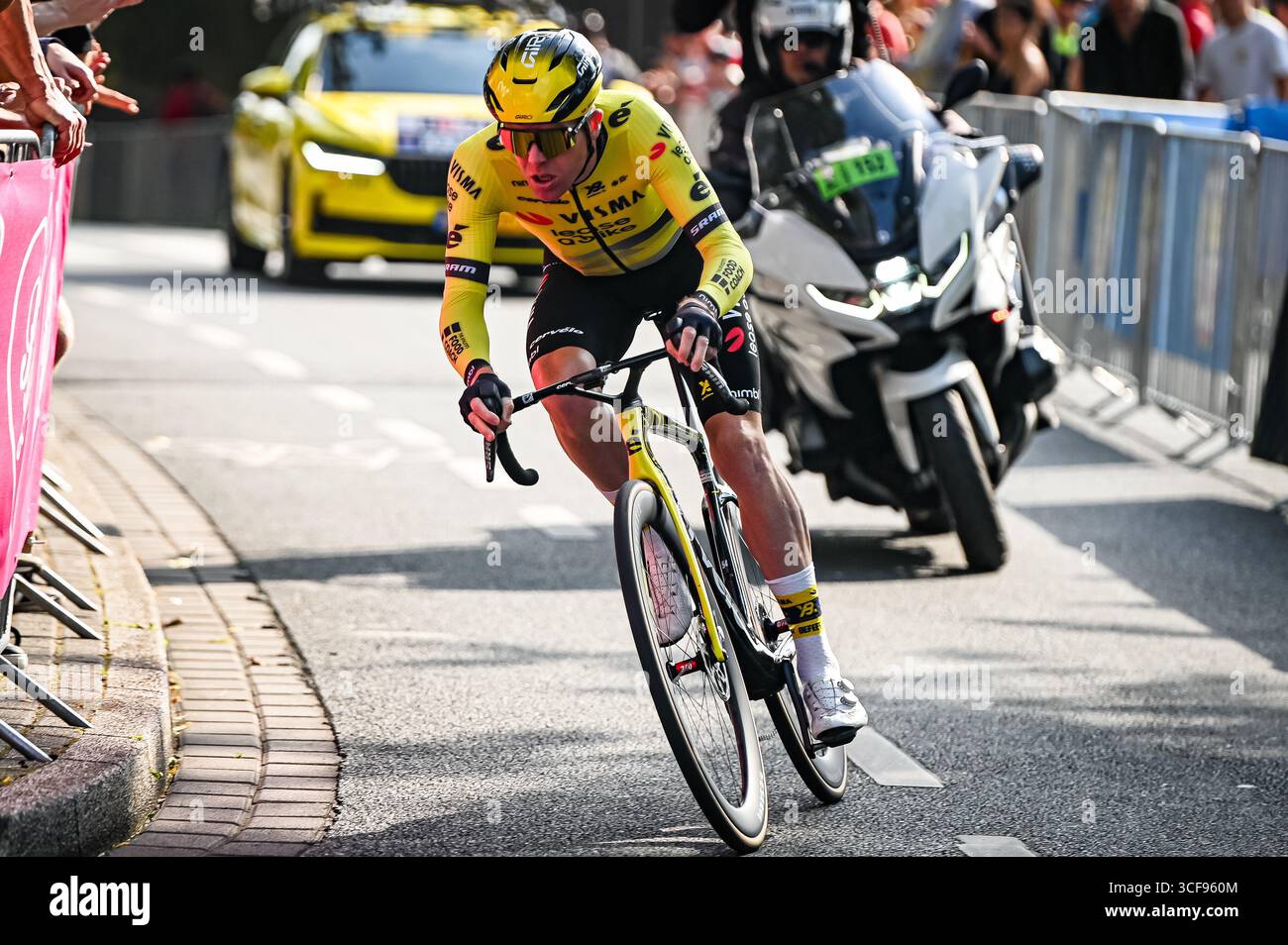 Steven Kruijswijk, Team Visma | Lease a Bike Einzelzeitfahren ITT ...
