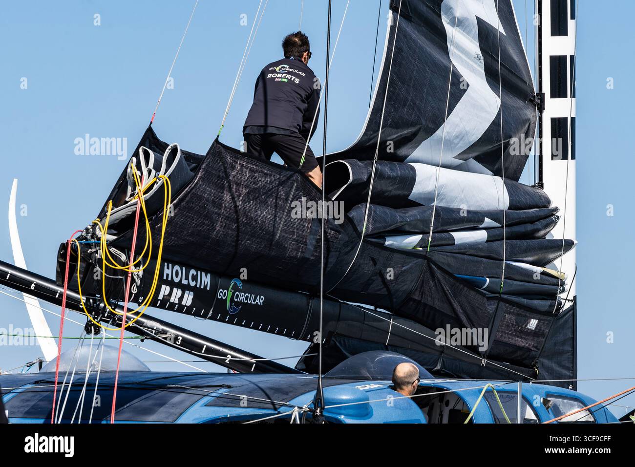 Holcim PRB Team (Rosalin Kuiper, Franck Cammas, Alan Roberts, Carolijn ...