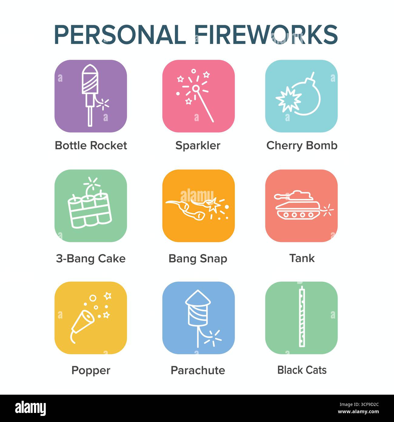 Explosion boom effects set Cut Out Stock Images & Pictures - Alamy