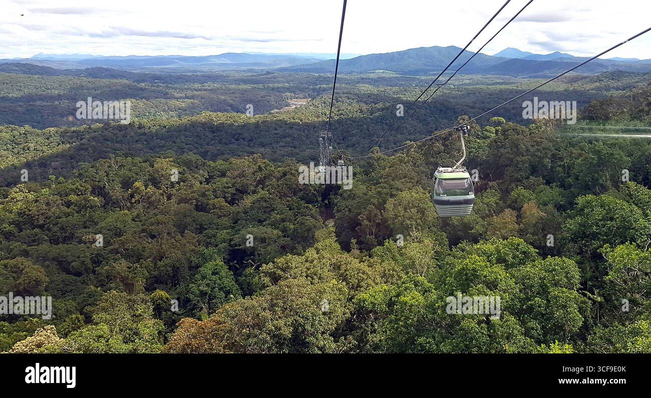 Kuranda Skyrail, Seilbahn, Jungle Walk, Kuranda, Queensland, Australien ...
