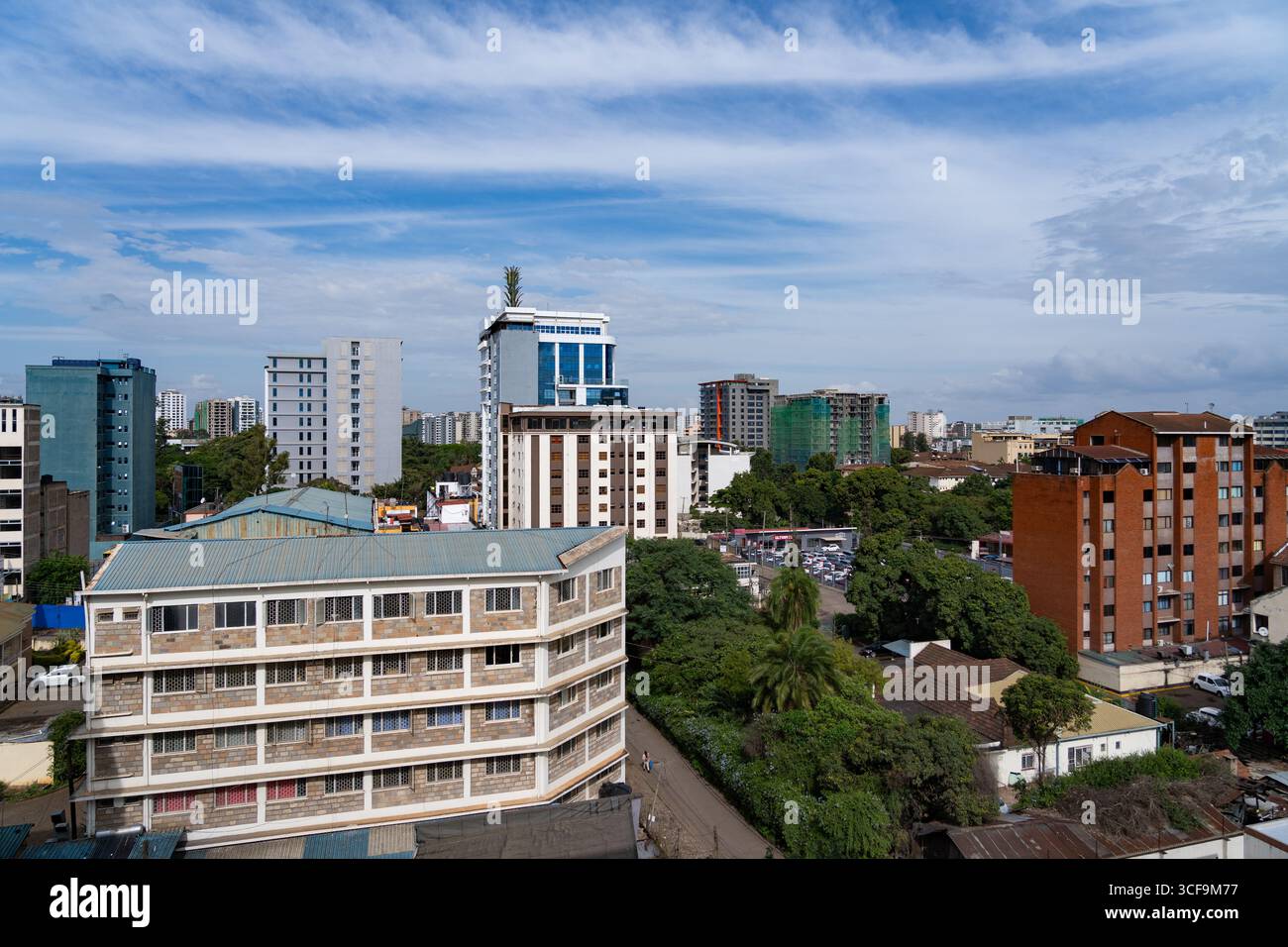 Nairobi Skyline with Modern High-Rise Buildings, Kenya Stock Photo - Alamy