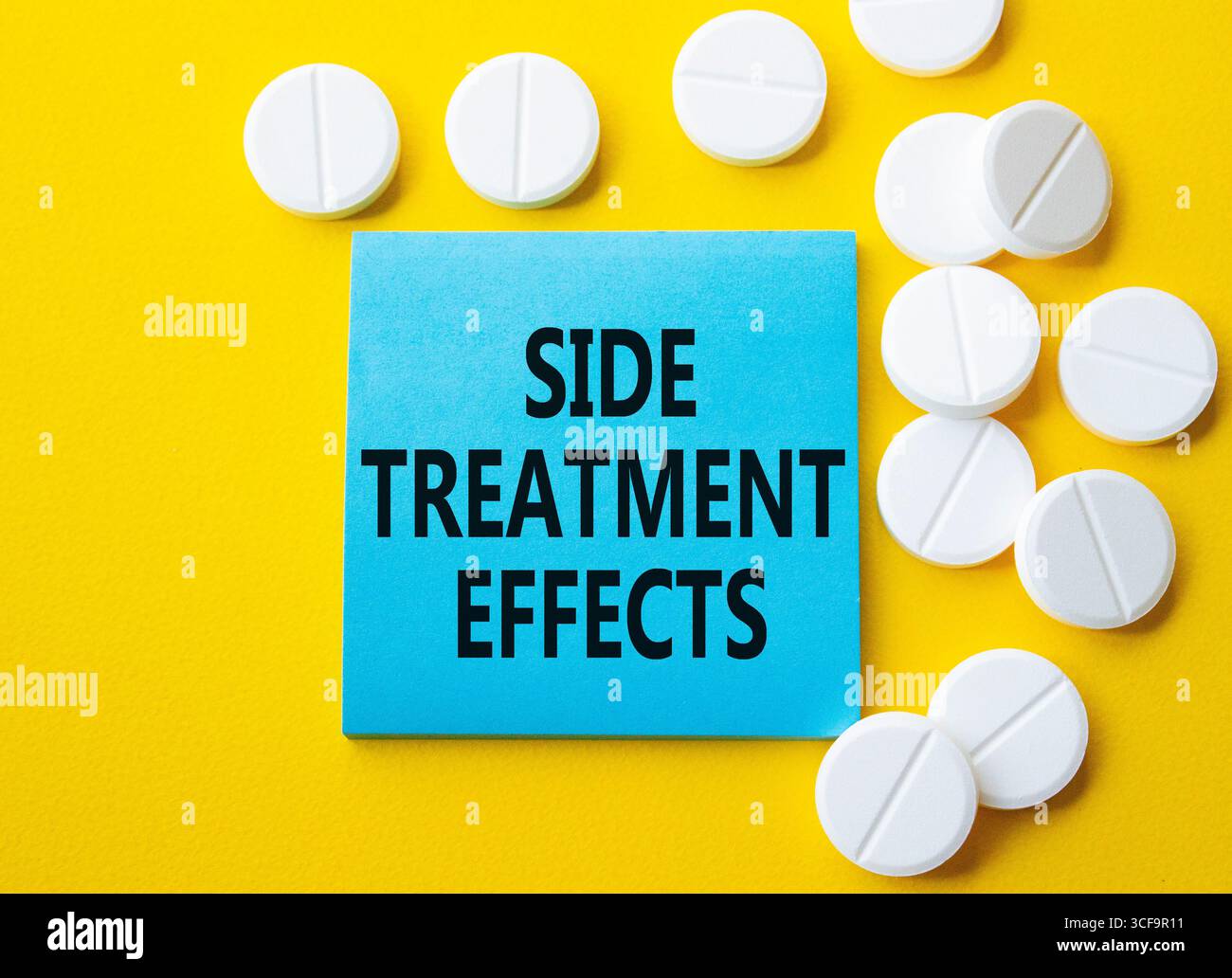 Side Treatment Effects symbol. Concept words Side Treatment Effects on ...