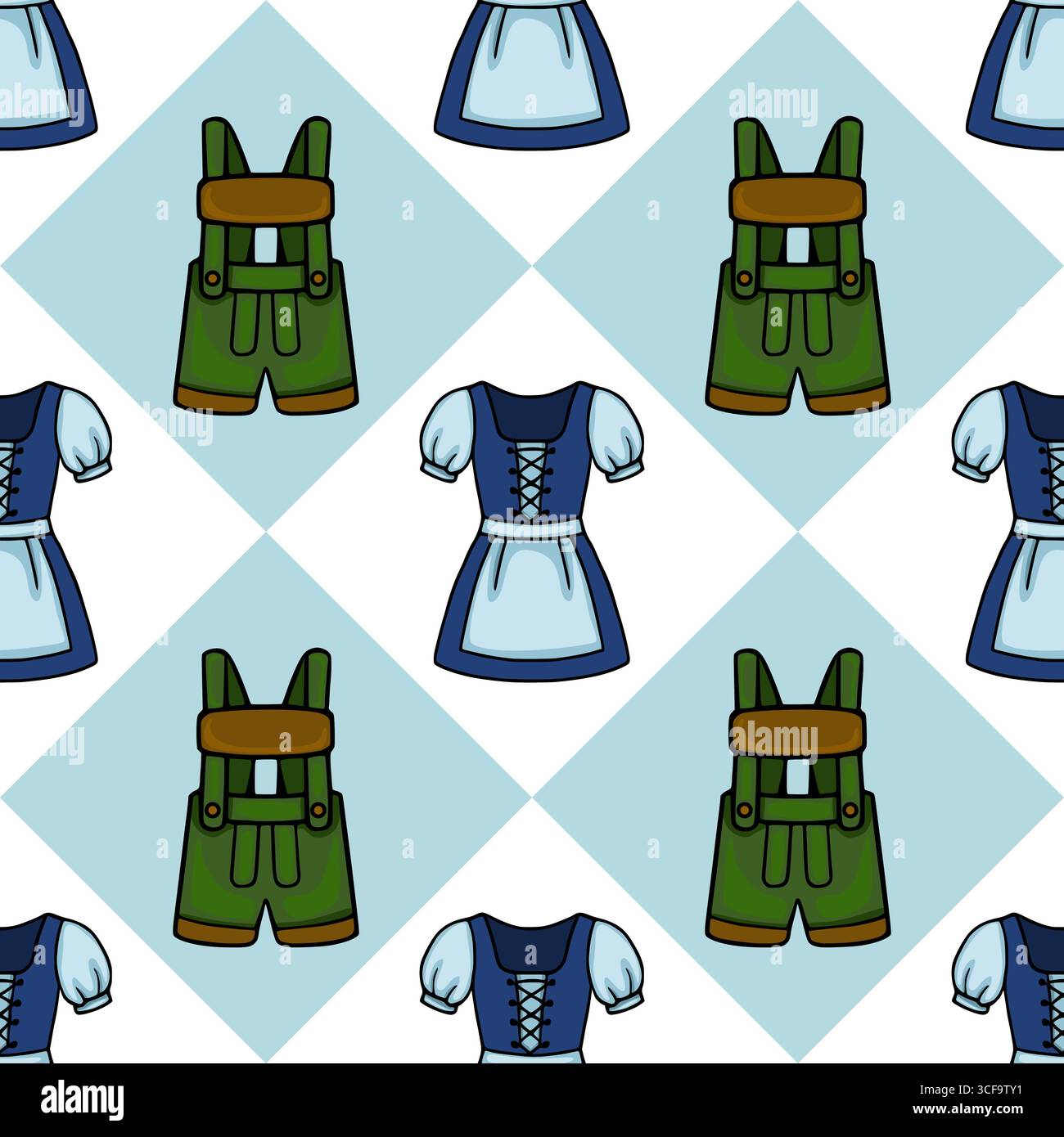 Oktoberfest attire Stock Vector Images - Alamy
