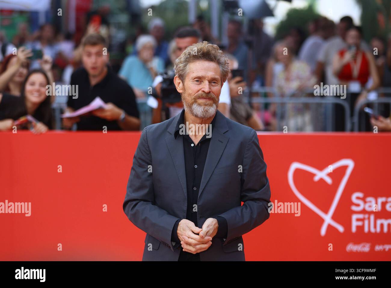 Sarajevo, Bosnia and Herzegovina, 210825. American actor Willem Dafoe ...