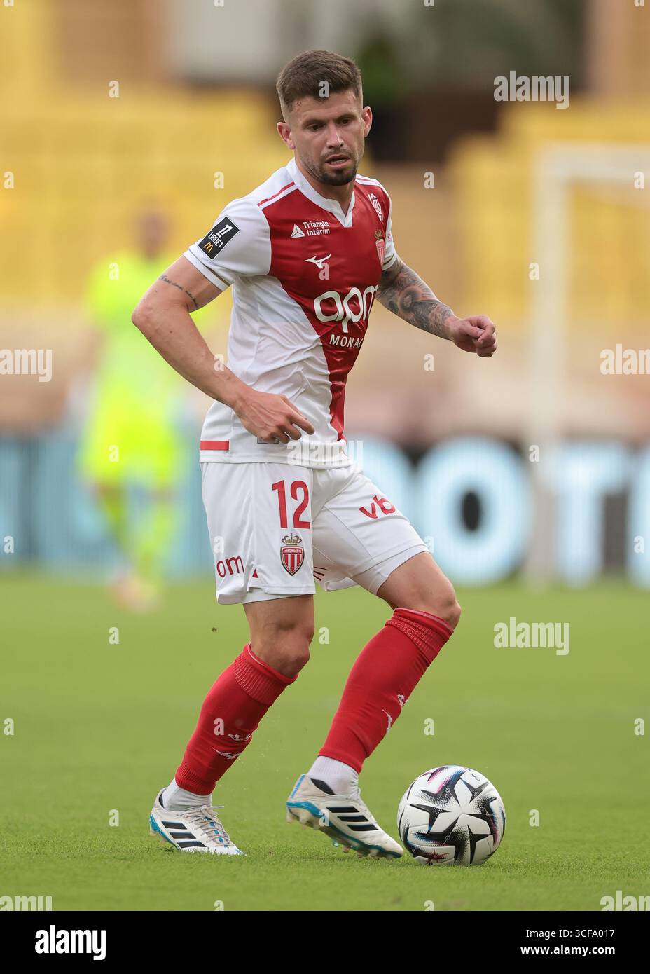 Monaco, Monaco, 16th August 2025. Caio Henrique of AS Monaco during the ...