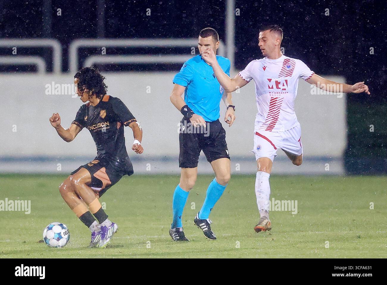 MOSTAR , 21-08-2025 , Stadium Bijeli Brijeg , season 2025 / 2026 , UEFA ...
