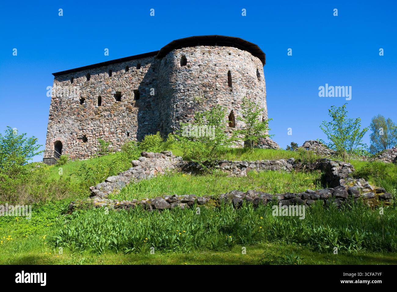 Medieval Raseborg Castle, Finland Stock Photo - Alamy