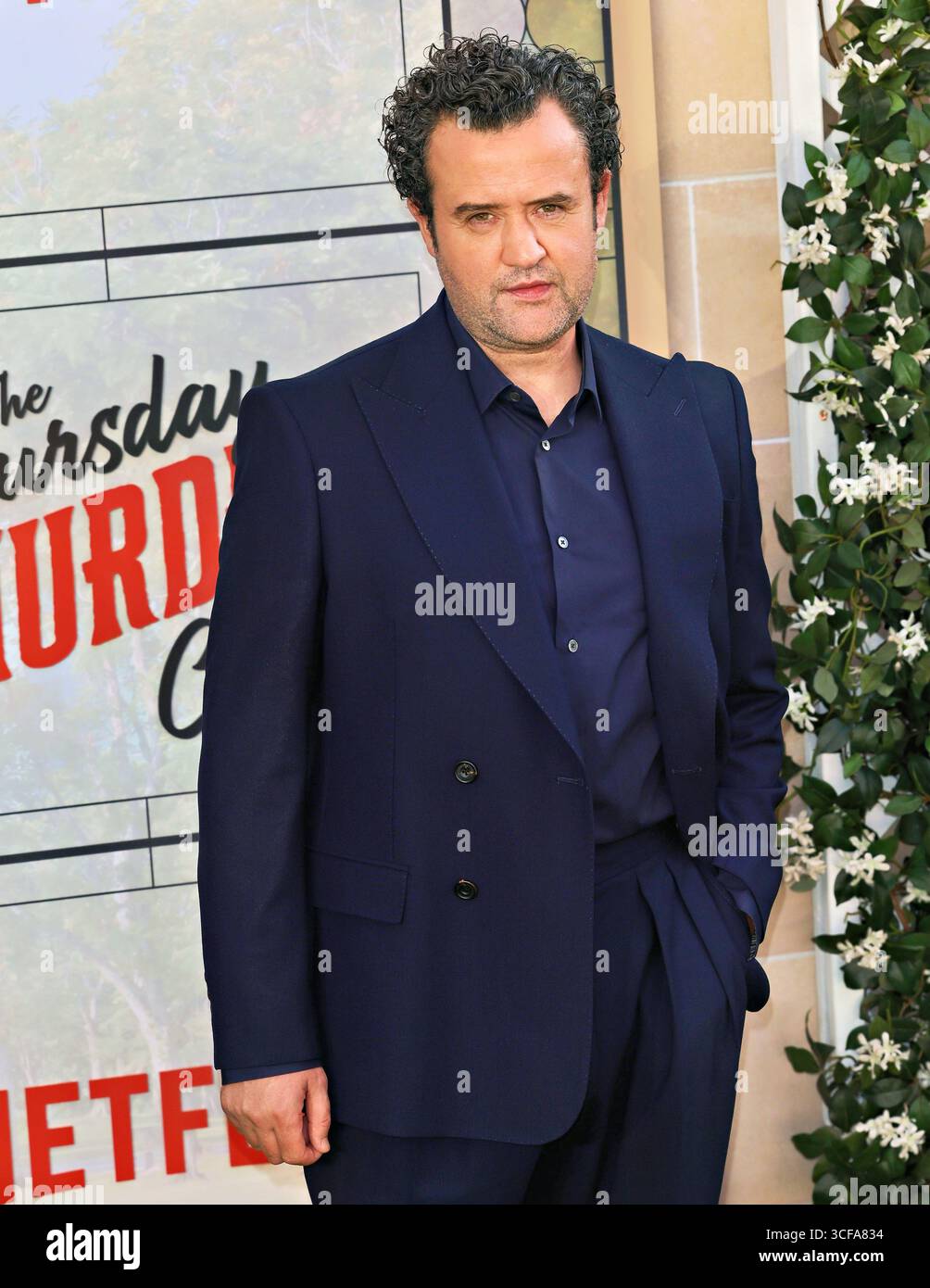 London, UK. 21st Aug, 2025. Daniel Mays at The Thursday Murder Club ...