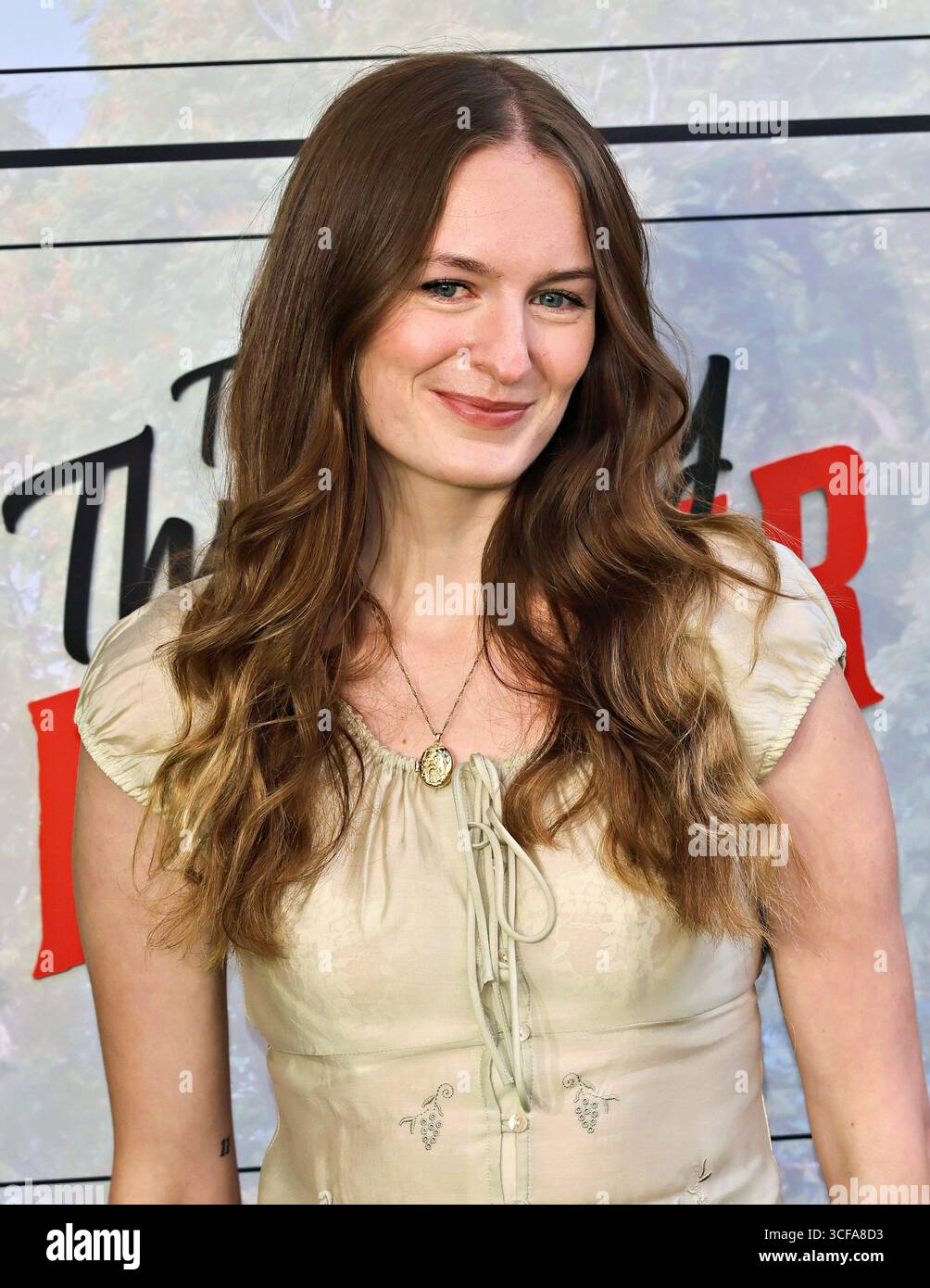 London, England, 16th August 2025: Lea Crumpton at The Thursday Murder ...