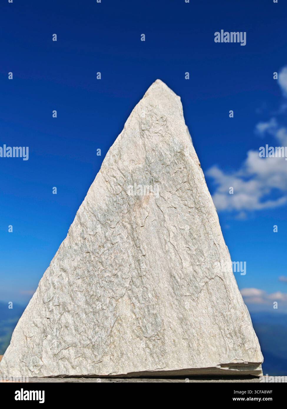 rock formation in a rocky mountain landscape in the alps rock formation ...