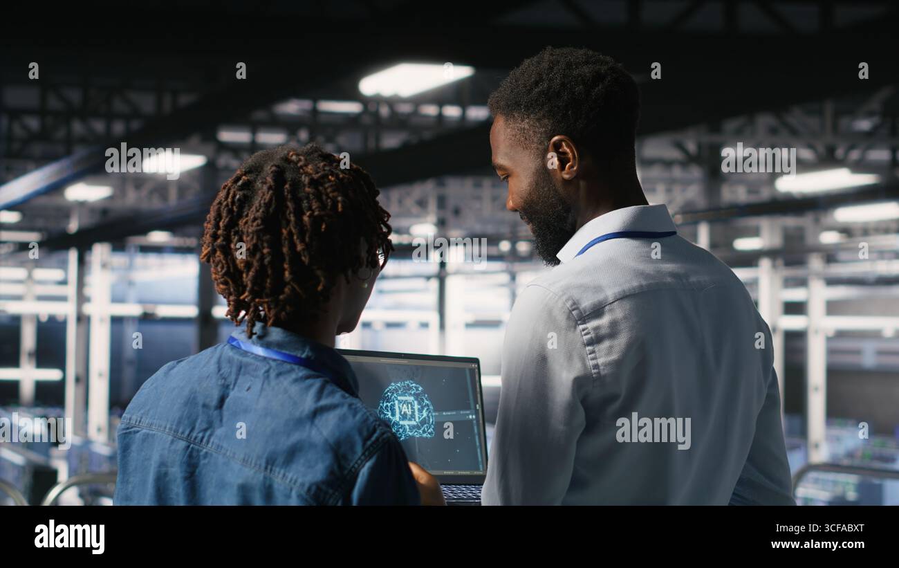 Team collaboration on artificial hi-res stock photography and images - Alamy