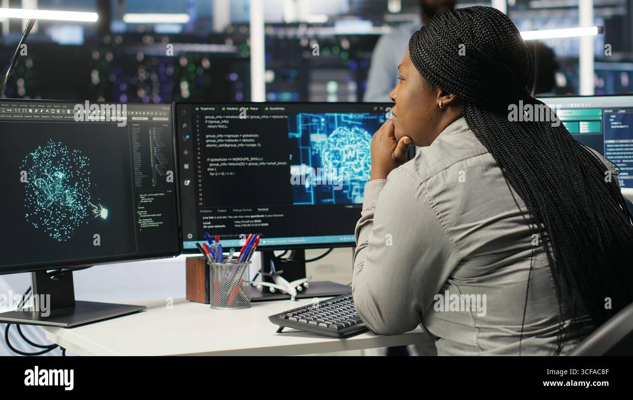 Data center admin does machine learning node tree programming ...