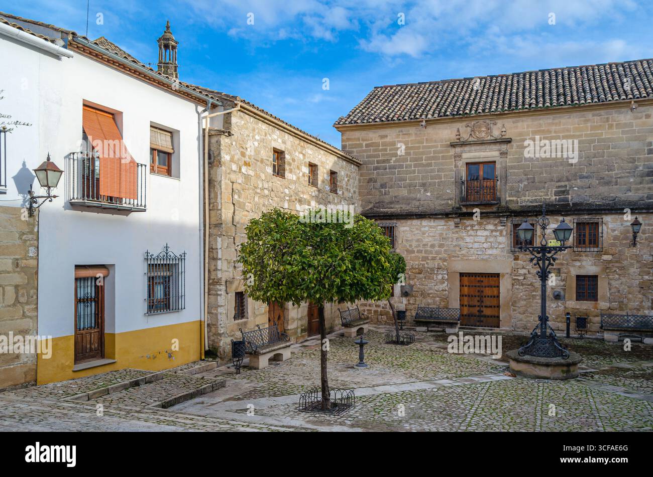 Renaissance monumental complexes of ubeda and baeza hi-res stock ...