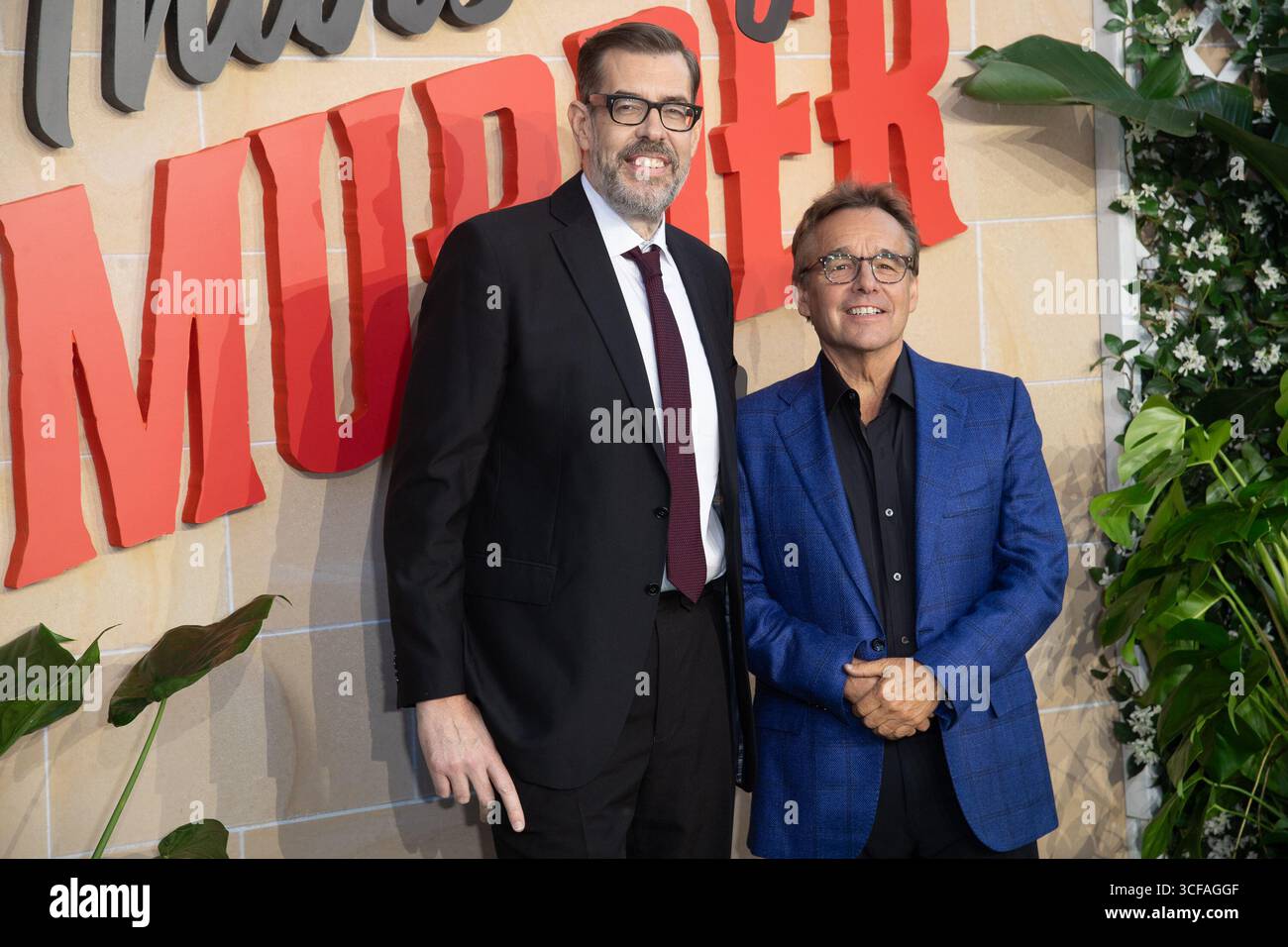 London, UK. 21 Aug, 2025. Pictured: Richard Osman and Director Chris ...