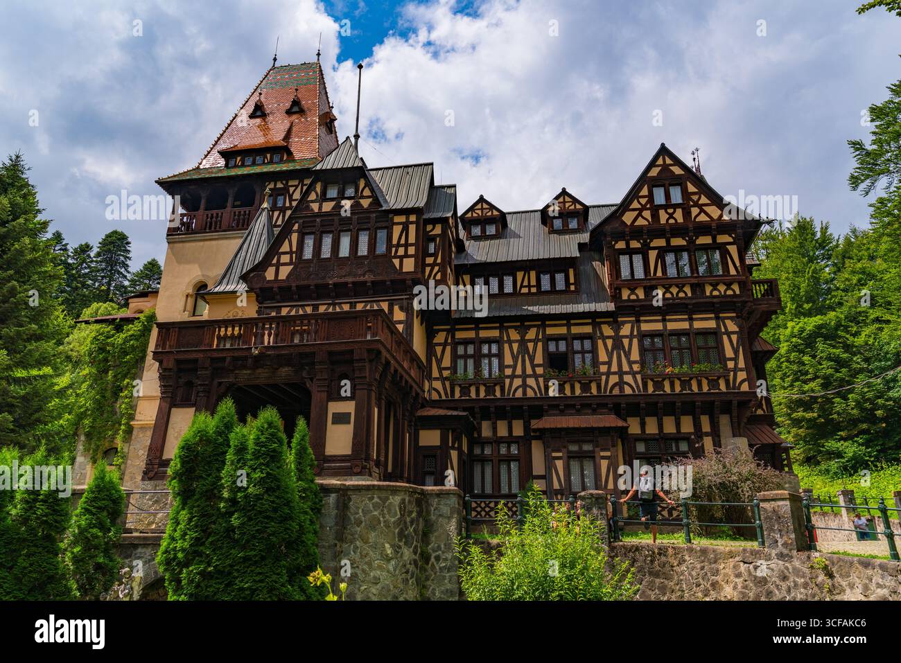 Pelisor palace sinaia romania hi-res stock photography and images - Alamy