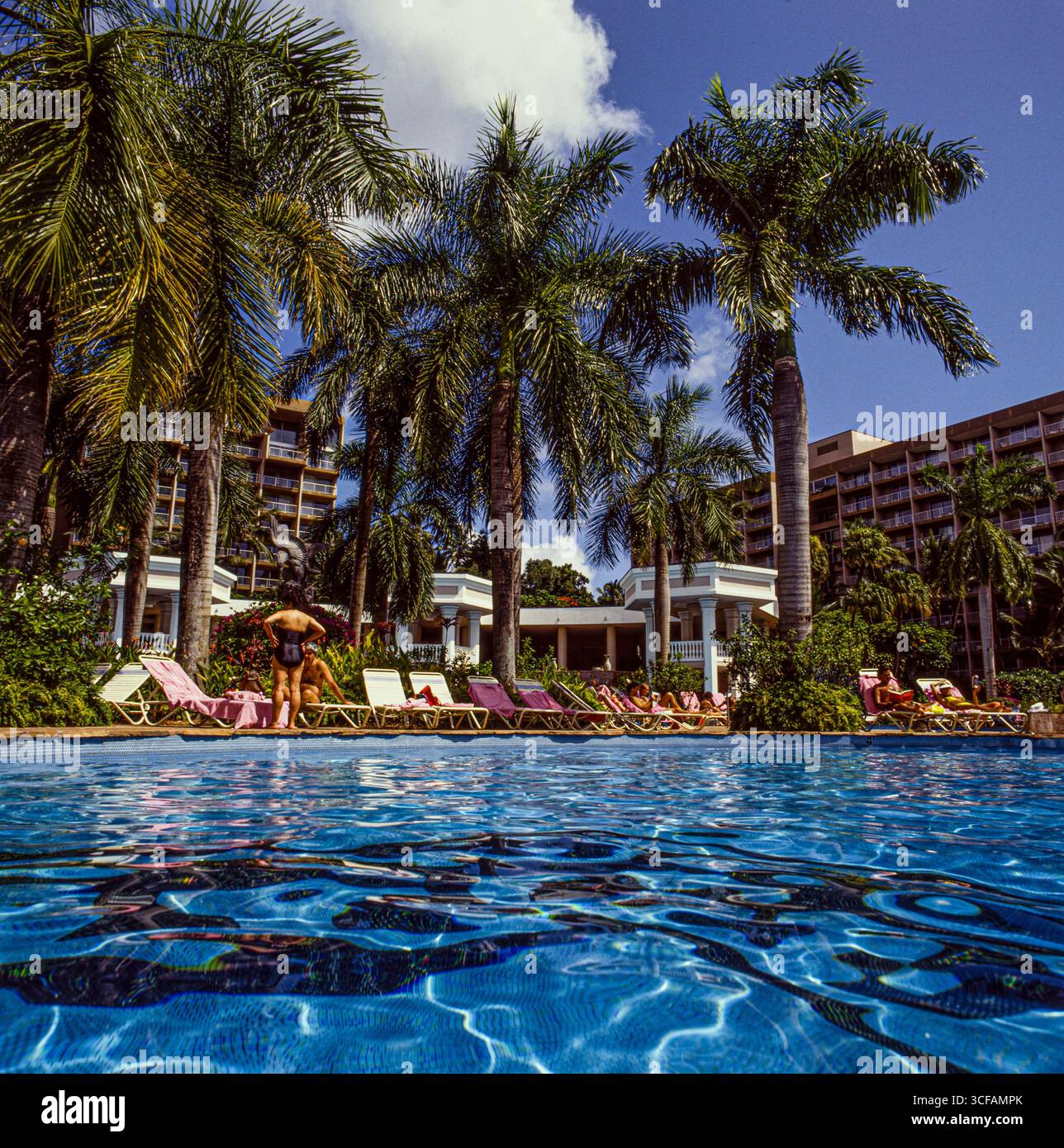With 26,000 sq. ft. this swimming pool was the largest in the State of ...