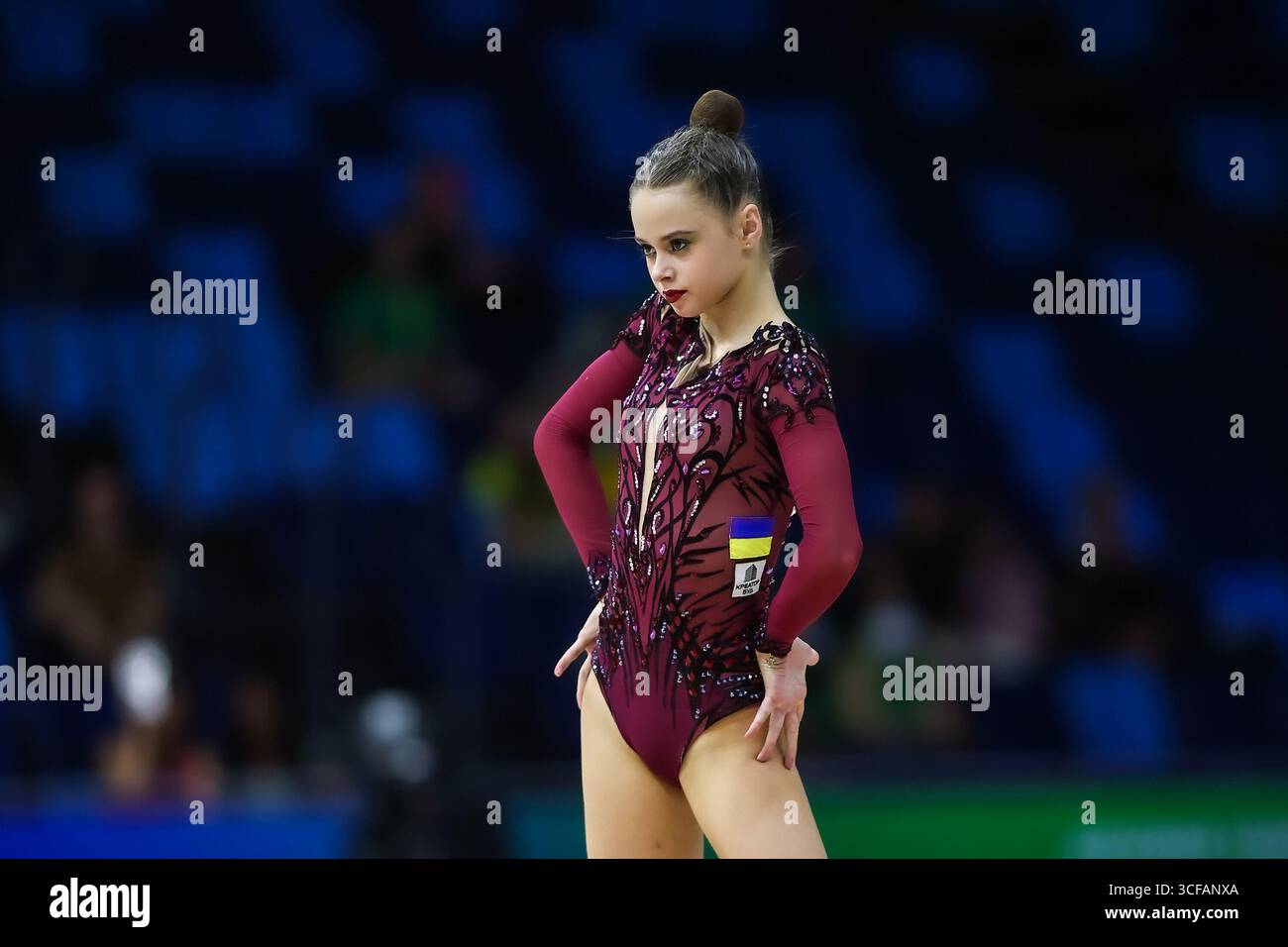 Taisiia Onofriichuk (Ukraine) at second day of All-Around ...