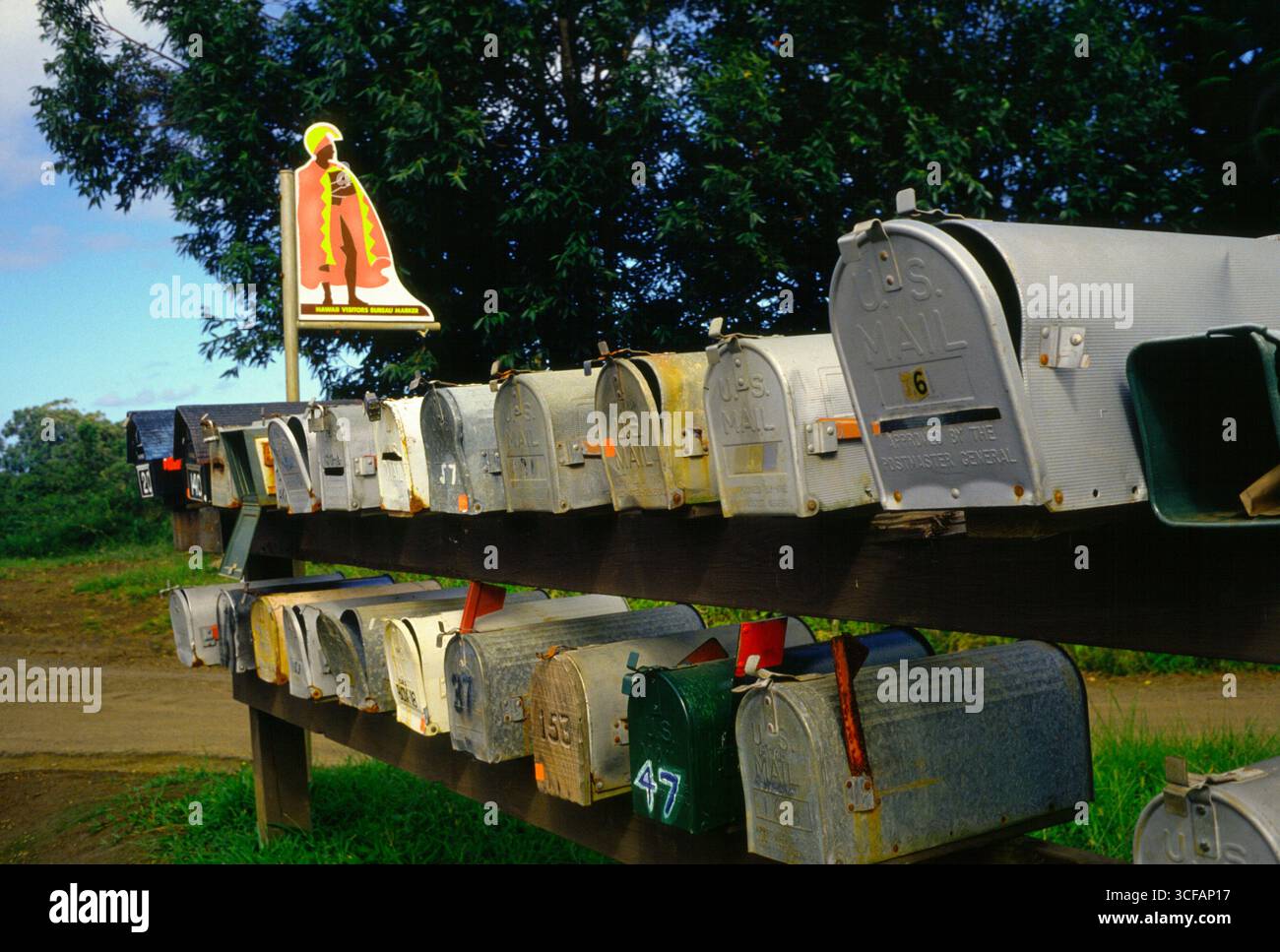Hana highway mailboxes hi-res stock photography and images - Alamy