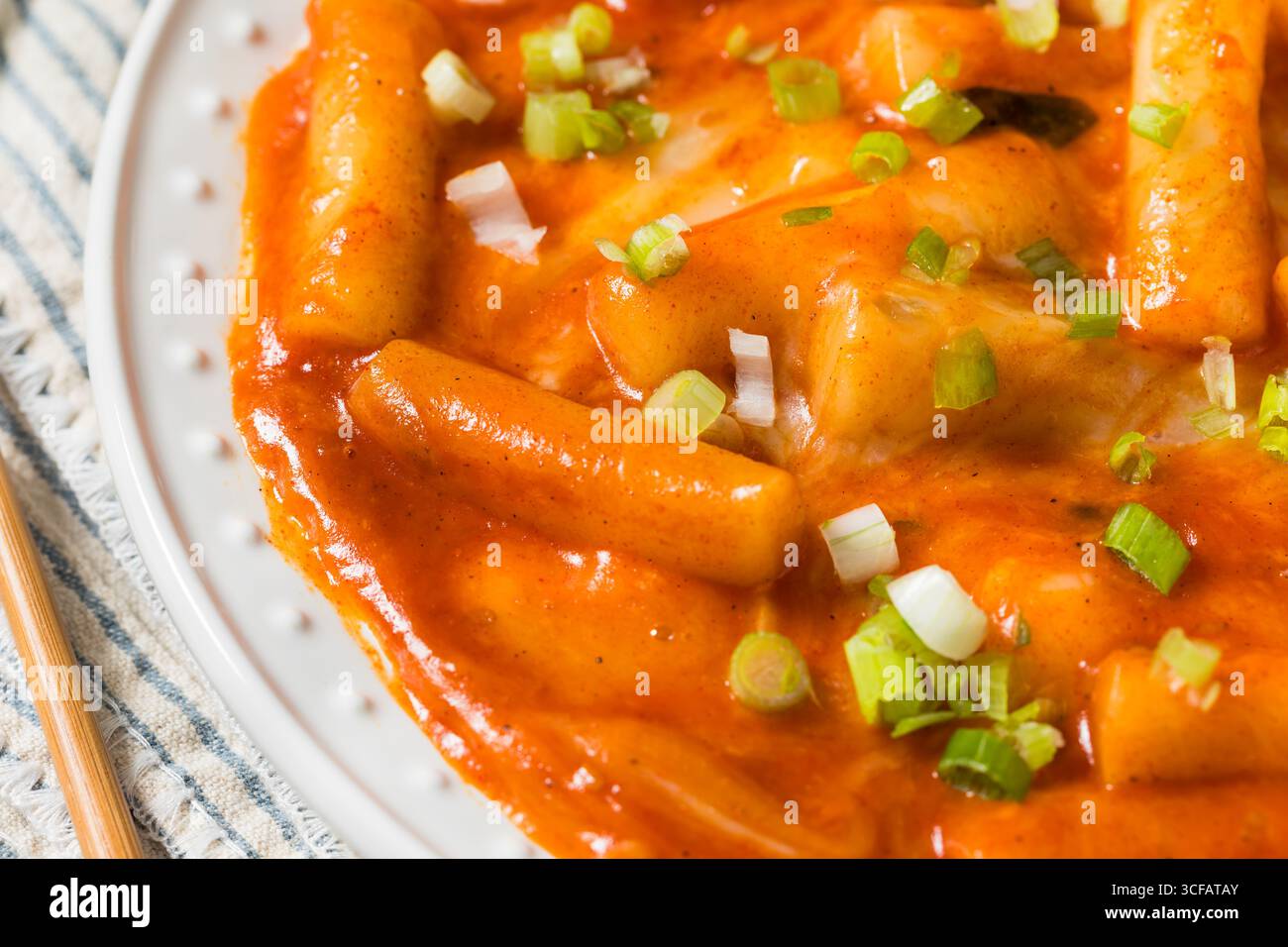 Tteokbokki with cheese hi-res stock photography and images - Alamy