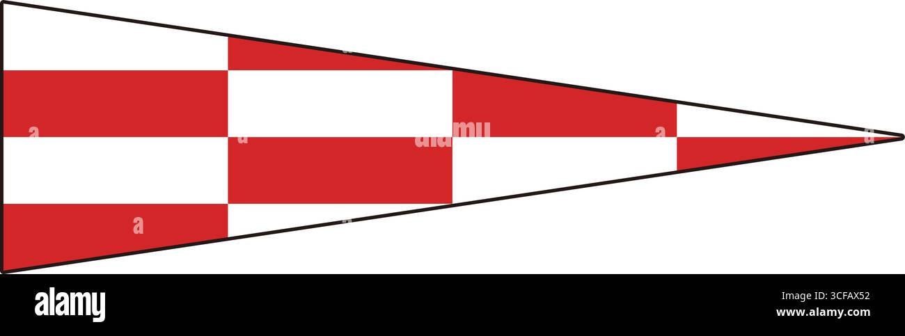NATO Signal Flag "Emergency" - Ship and Navigation Signal Vector ...