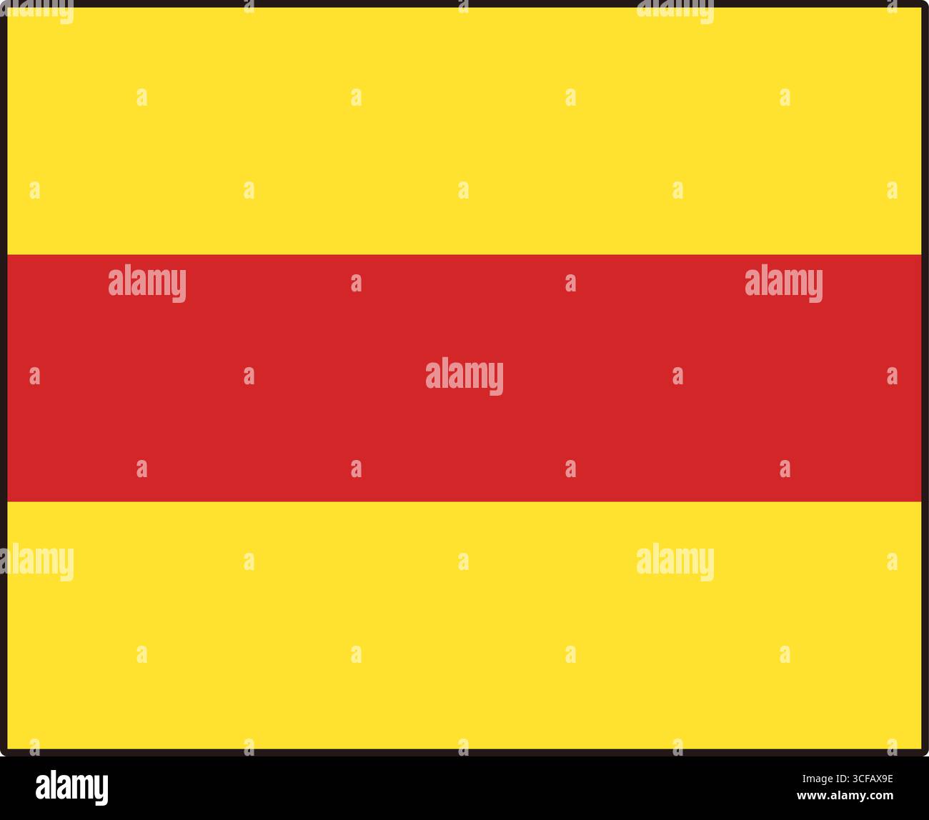 NATO Numeric Flag 2 - Ship and Navigation Signal Vector Illustration ...