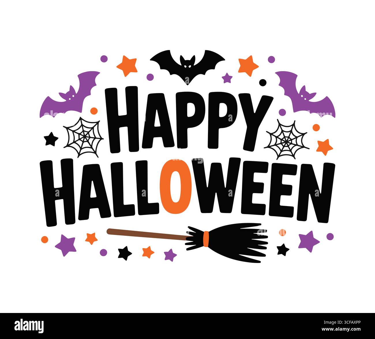 Festive design perfect halloween Cut Out Stock Images & Pictures - Alamy