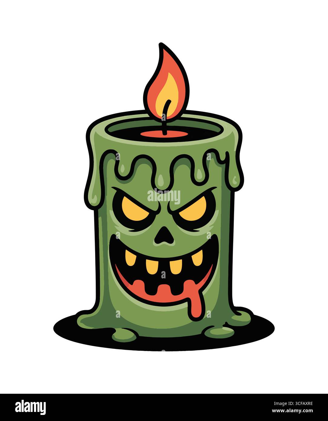 Creepy vector art Cut Out Stock Images & Pictures - Alamy