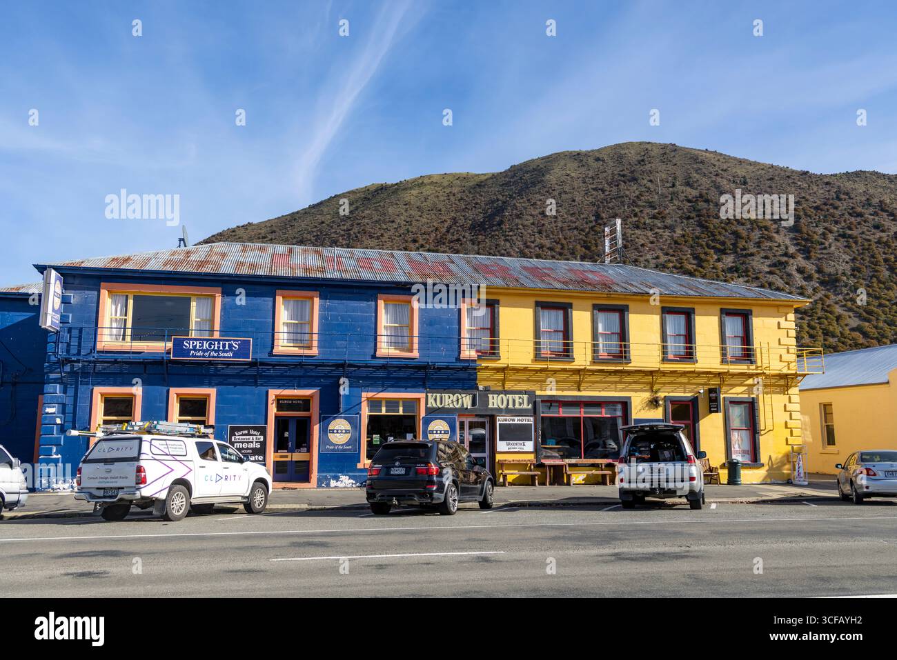 Kurow, Canterbury,New Zealand, Kurow hotel and pub bar is an 1880 ...