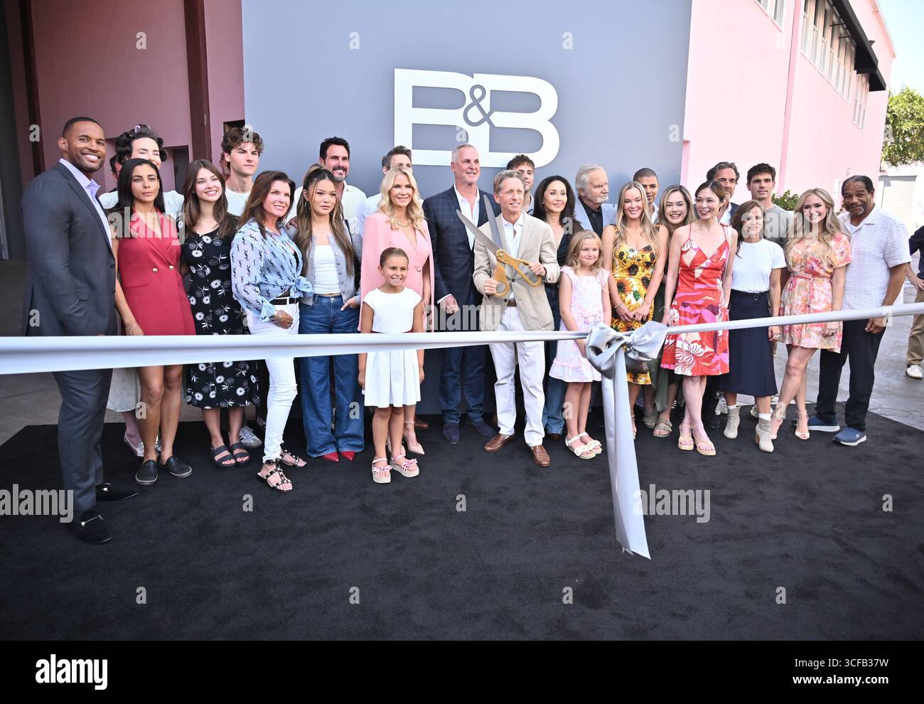 Hollywood, CA USA - August 19, 2025: Brad Bell, Katherine Kelly Lang ...