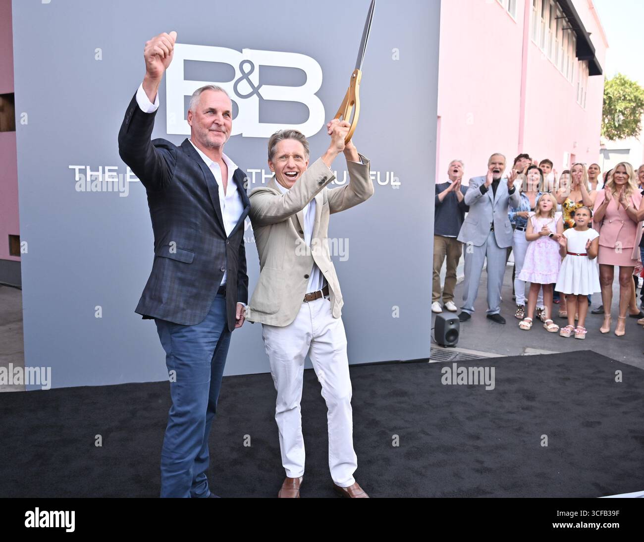 Hollywood, CA USA - August 19, 2025: Victor Coleman, Brad Bell, Cast ...
