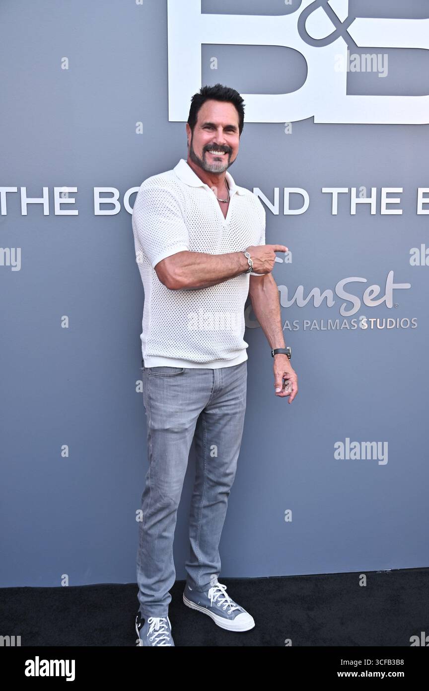 Hollywood, CA USA - August 19, 2025: Don Diamont attends The Bold and ...