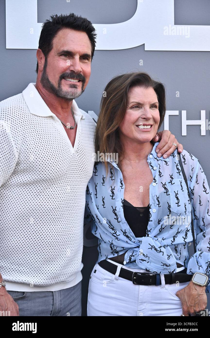 Hollywood, CA USA - August 19, 2025: Don Diamont, Kimberlin Brown ...