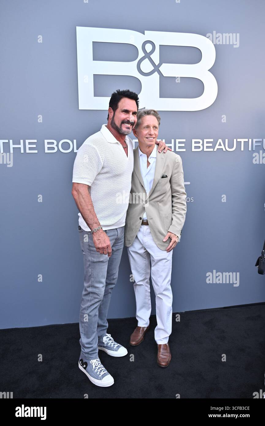 Hollywood, CA USA - August 19, 2025: Don Diamont, Brad Bell attends The ...