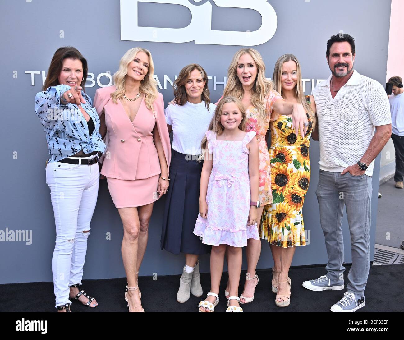Hollywood, CA USA - August 19, 2025: Kimberlin Brown, Katherine Kelly ...