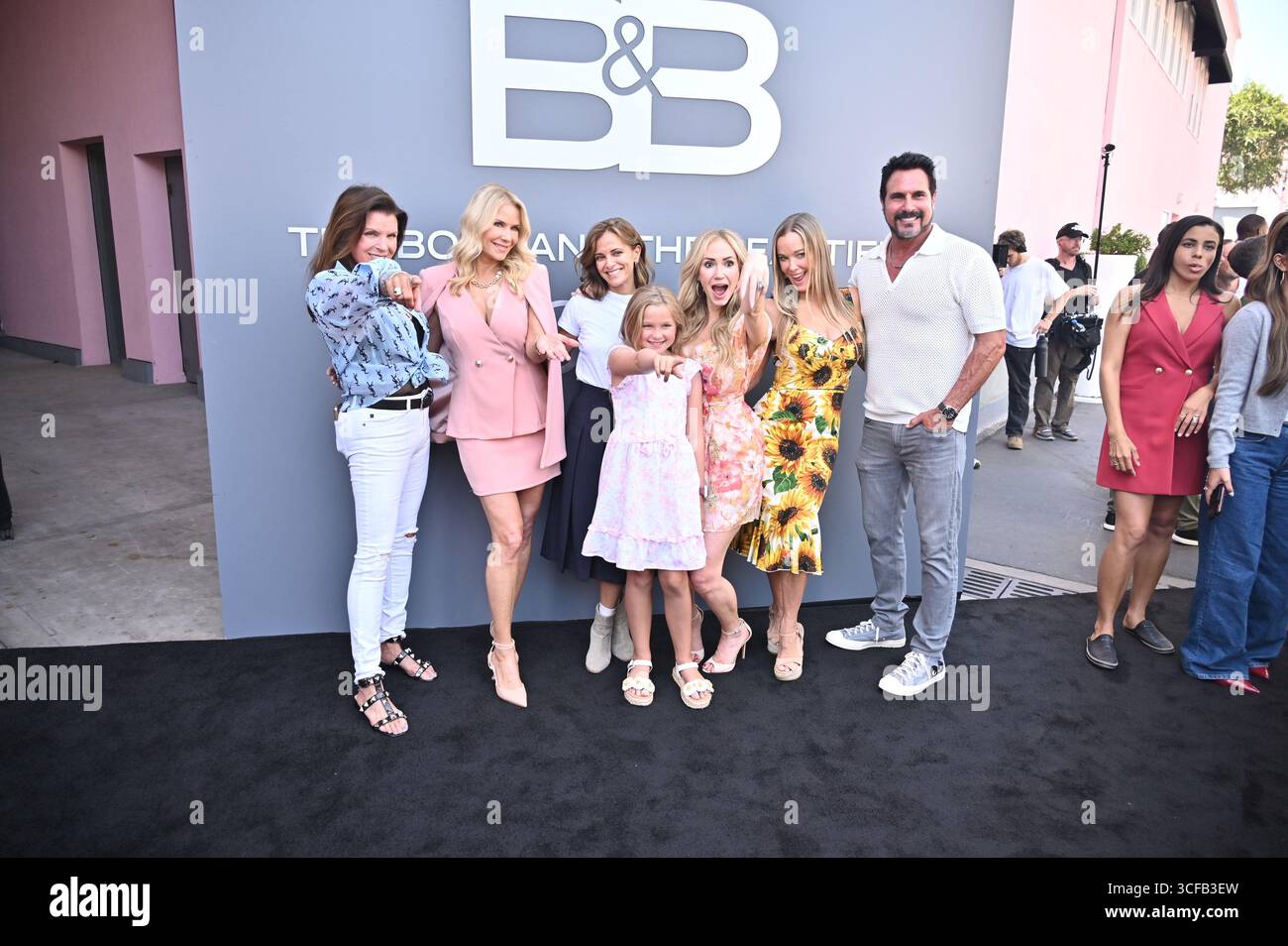 Hollywood, CA USA - August 19, 2025: Kimberlin Brown, Katherine Kelly ...