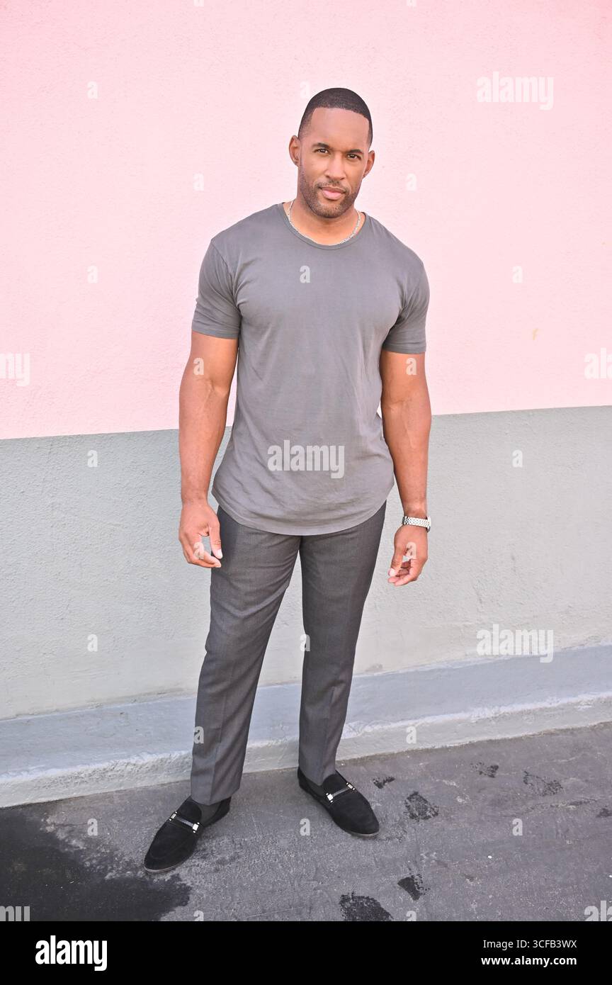 Hollywood, CA USA - August 19, 2025: Lawrence Saint Victor attends The ...