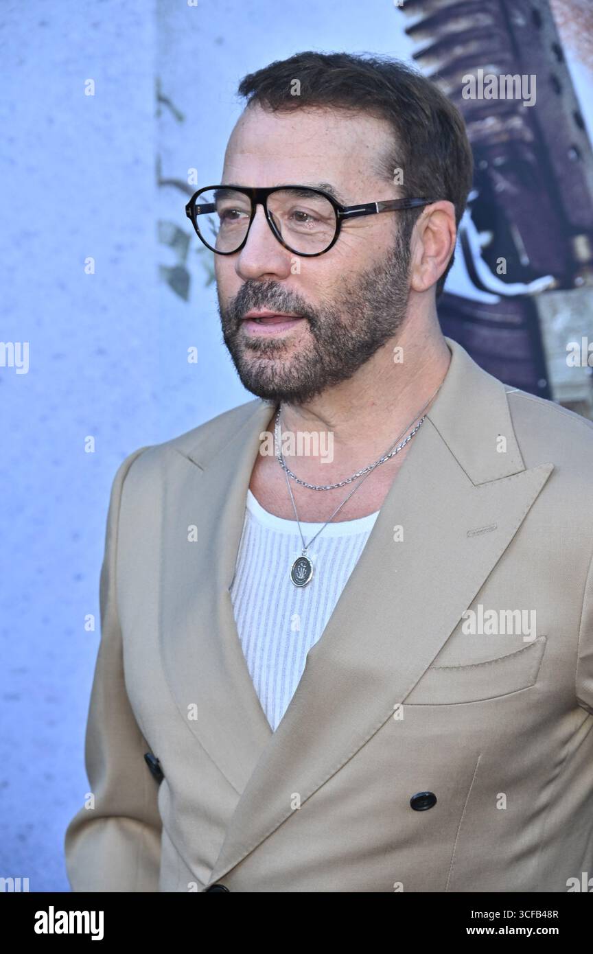 Hollywood, CA USA - August 18, 2025: Jeremy Piven attends the Primitive ...