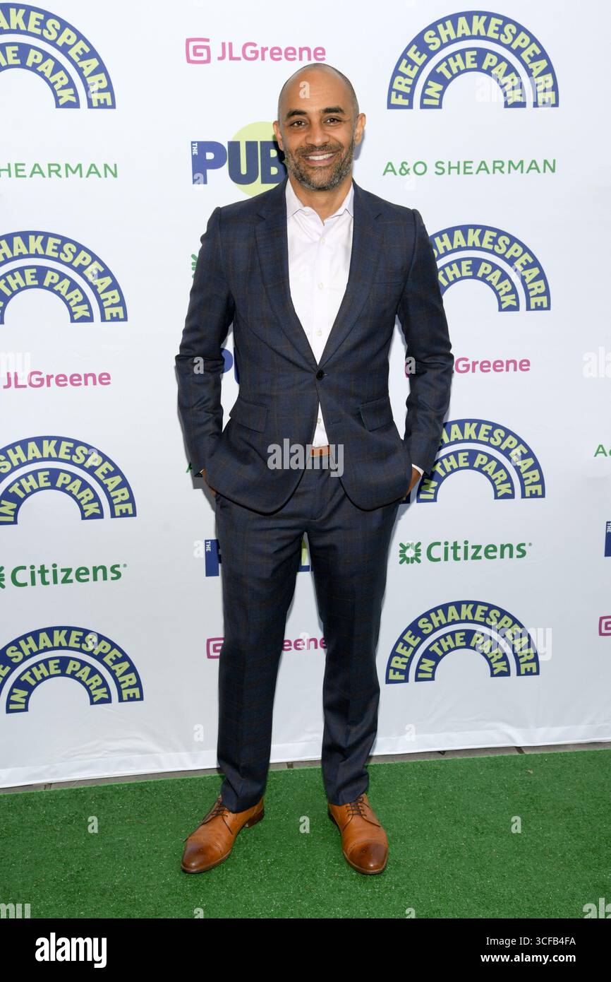 Saheem Ali attends the "Twelfth Night: Free Shakespeare in the Park ...