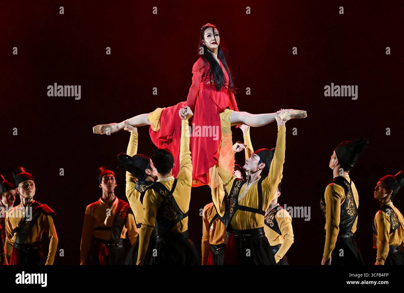 Hong Kong Ballet dancers participate in dress rehearsal for "The ...